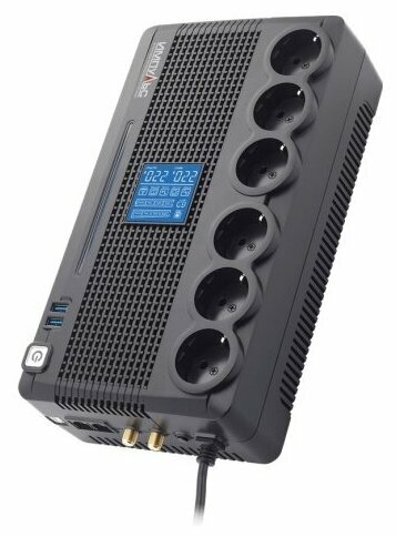 ИБП Импульс Пионер 800, black