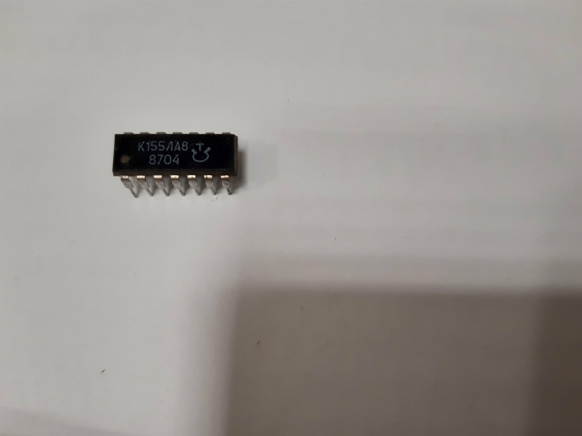 Микросхема К155ЛА8 (комплект 10 штук) 1984г.