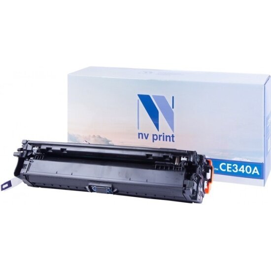 Картридж совместимый NV Print NVP NV-CE340A/CE270A Black универсальные для HP Color LaserJet 700 M775dn/ 700 M775f/ 700 M775z/ 700 M775z+/ CP5525dn/ CP5525n/ CP5525xh/ M750dn/ M750n/ M750xh (13500k)