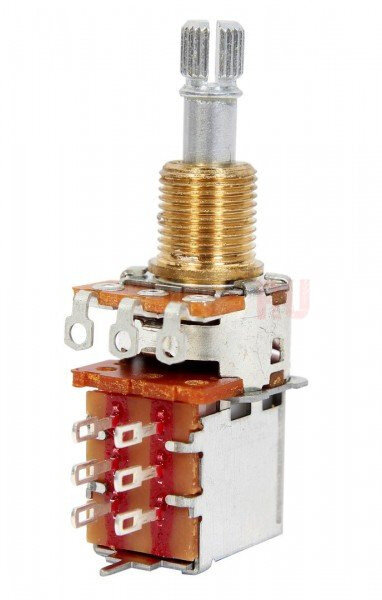 BOURNS PDB183-GTR31-254A2 Push-Pull потенциометр A250K, длина резьбы 19 мм