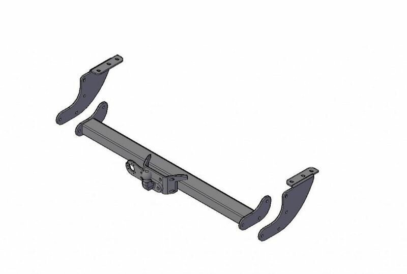 Фаркоп Трейлер 6050 на Ford Ranger (2/4dr.) пикап 2012г.-(паспорт и сертификат в комплекте)(без электрики)