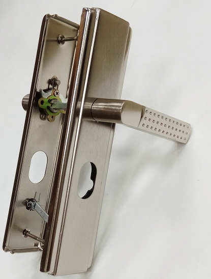 Комплект ручек Автомат для китайских дверей ( усиленный)