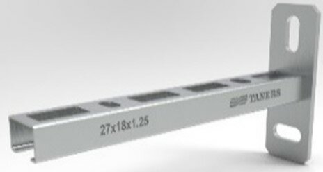 STOUT Консоль монтажная 1,75х28х15х300мм