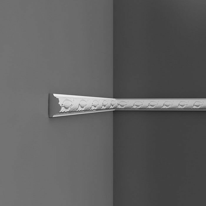 Молдинг с Орнаментом Orac Decor P1020 Д200хШ4.9хТ2.4 см Лепнина из Полиуретана / Орак Декор.