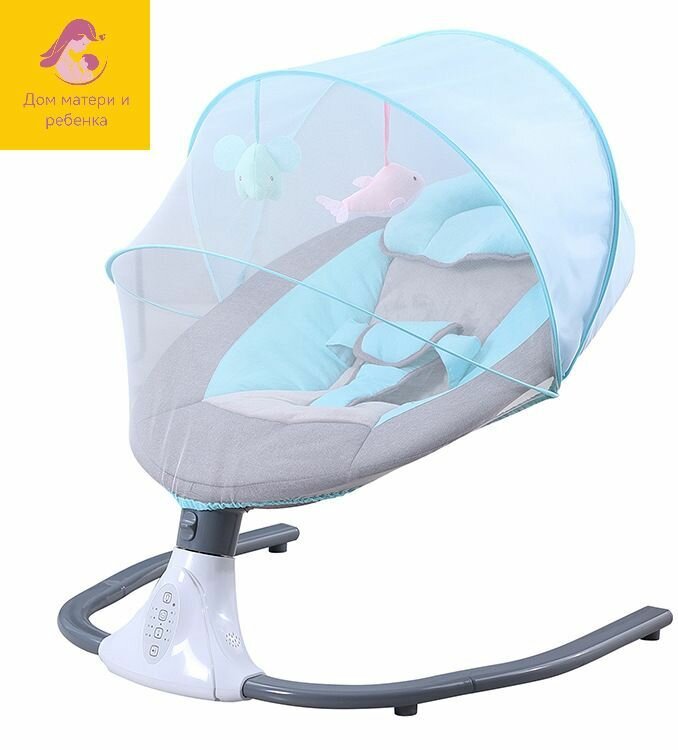 Детское электрическое кресло-качалка-шейкер