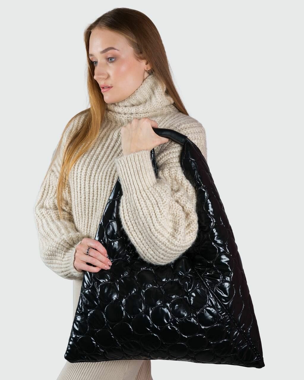 Сумка хобо , black — фото 1