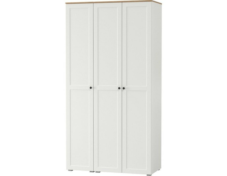 Набор шкафов Остин №1 (13.224 + 13.225) цвет белый шагрень/дуб крафт золотой, ШхГхВ 120х54,3х229,6 см