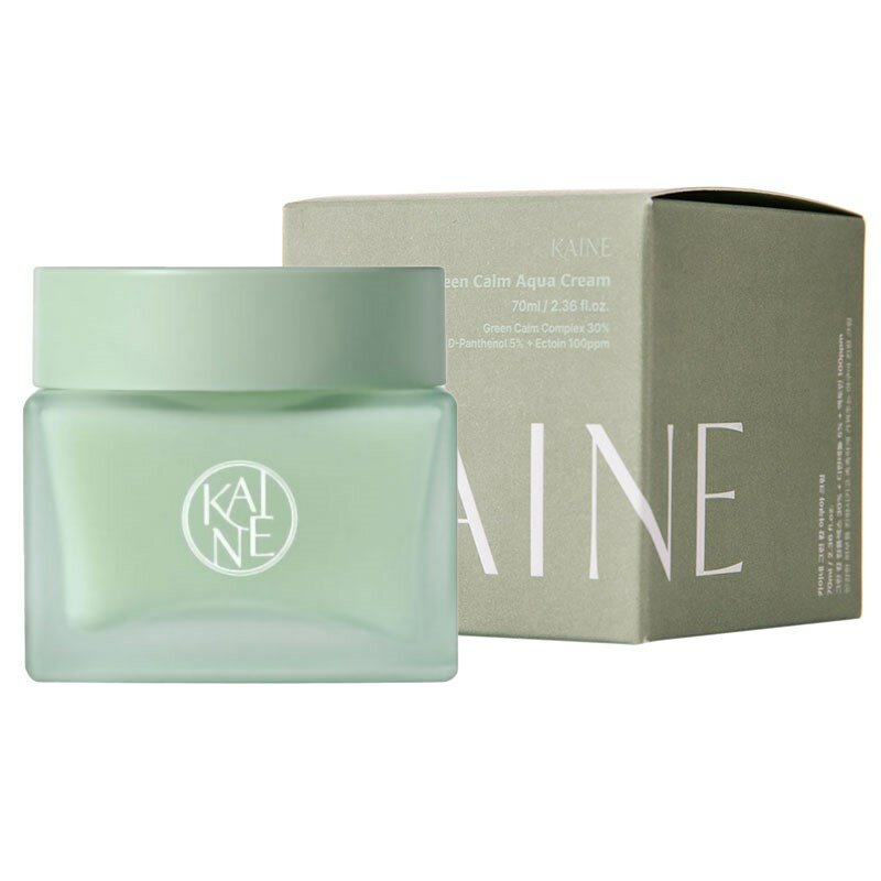 Kaine Восстанавливающий аква-крем для чувствительной кожи Green Calm Aqua Cream 70 мл ! Сроки годности 12.2026!