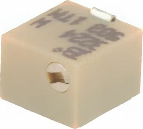 Потенциометр BOURNS 3224W-1-503E монтажный многооборотный 50кОм 250мВт SMD 10% 1 шт