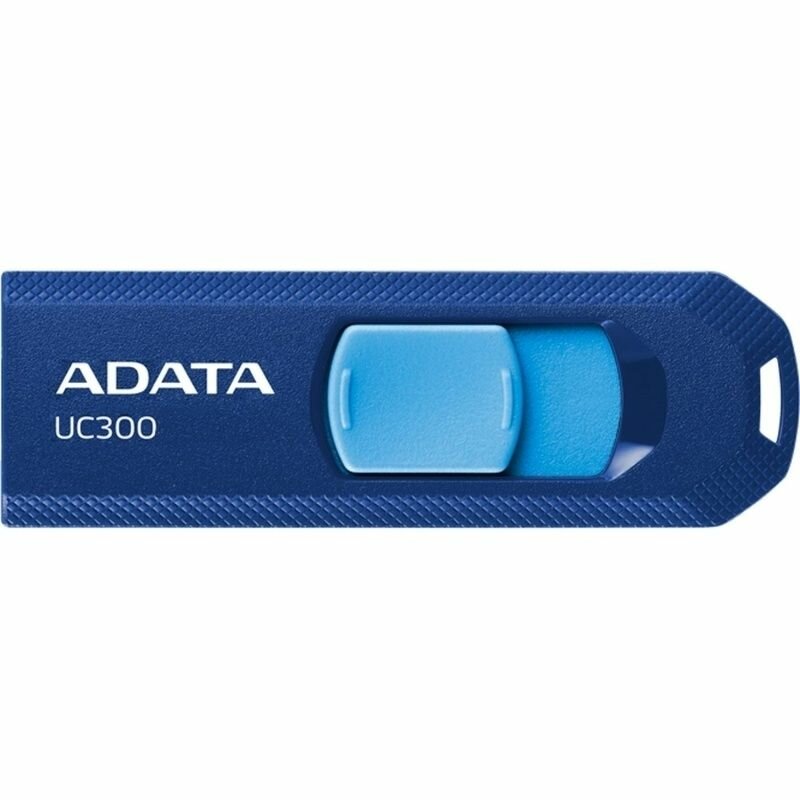 Флеш-память ADATA Синяя, UC300, 32 Гб (ACHO-UC300-32G-RNB/BU)
