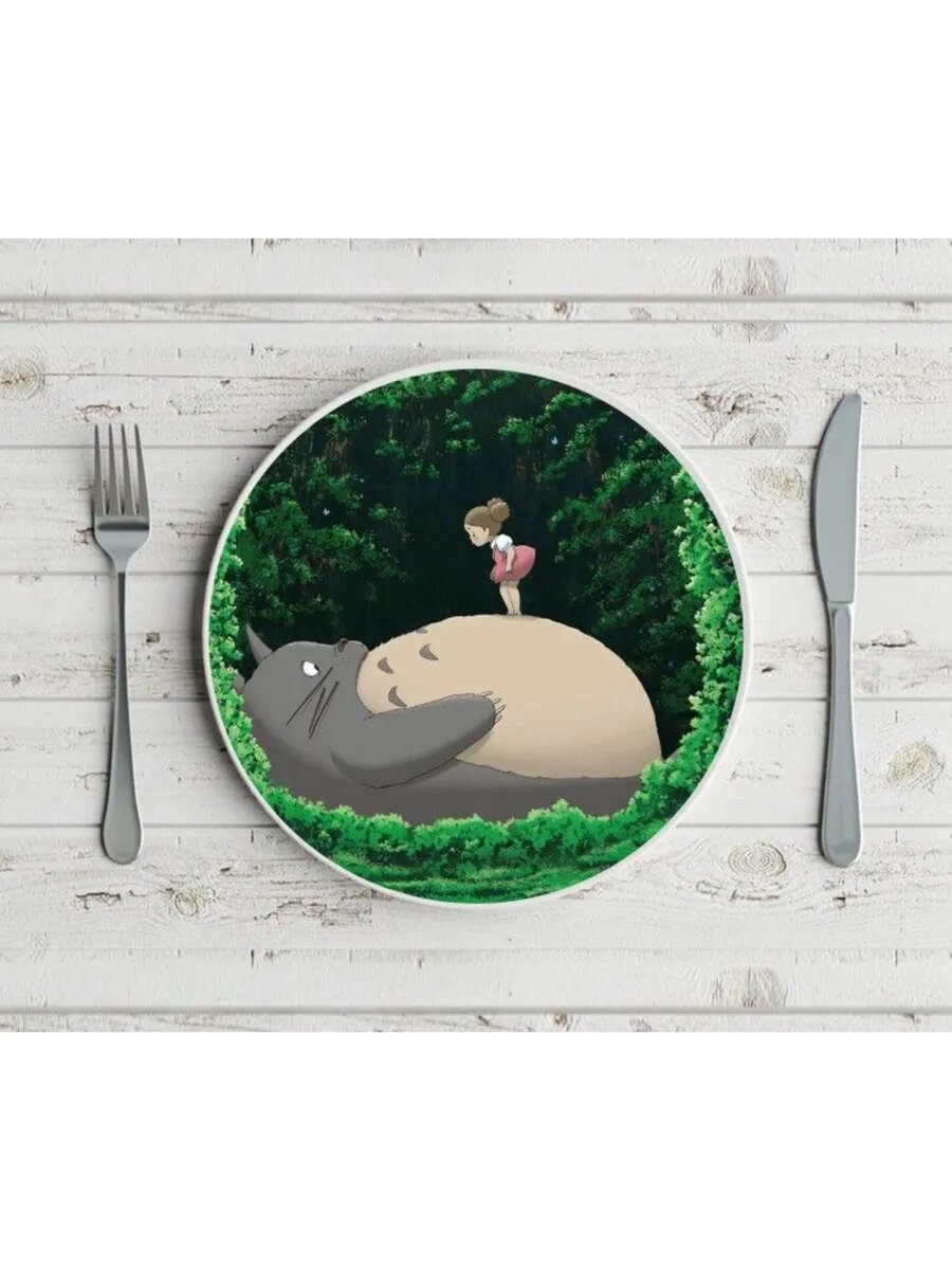 Тарелка Мой сосед Тоторо № 6