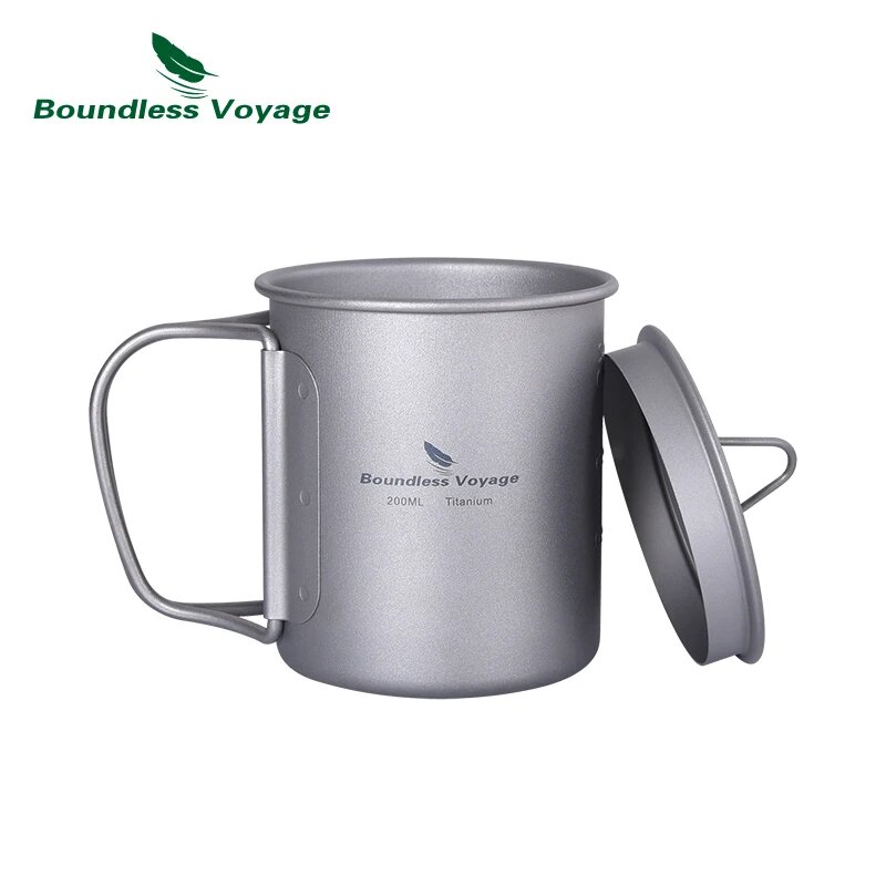 Кружка Boundless Voyage из титана 200 мл, 300 мл, 450 мл 200ml Ti3033D