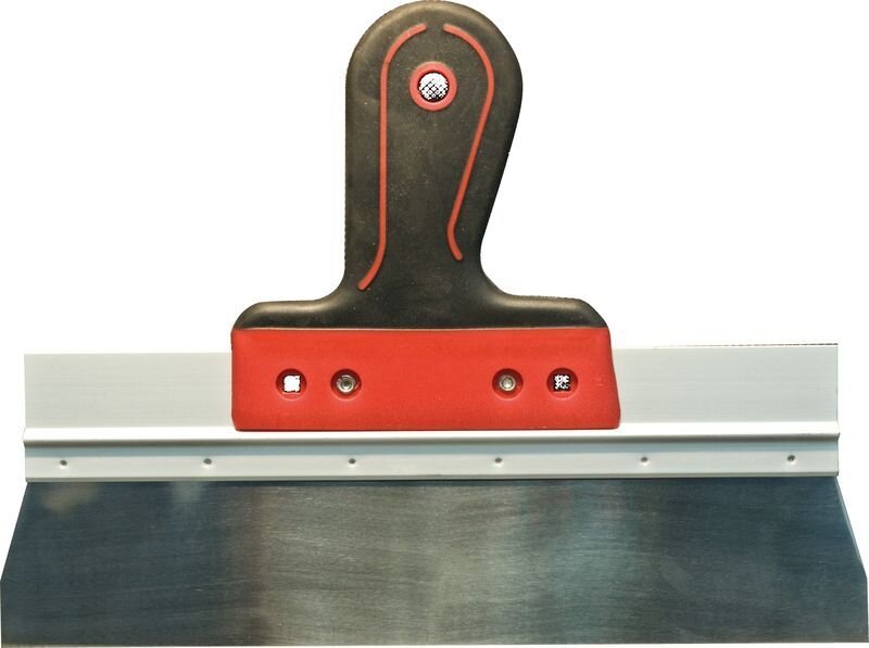 Шпатель строительный 888 фасадный, из нержавеющей стали, 600мм / малярные и отделочные инструменты