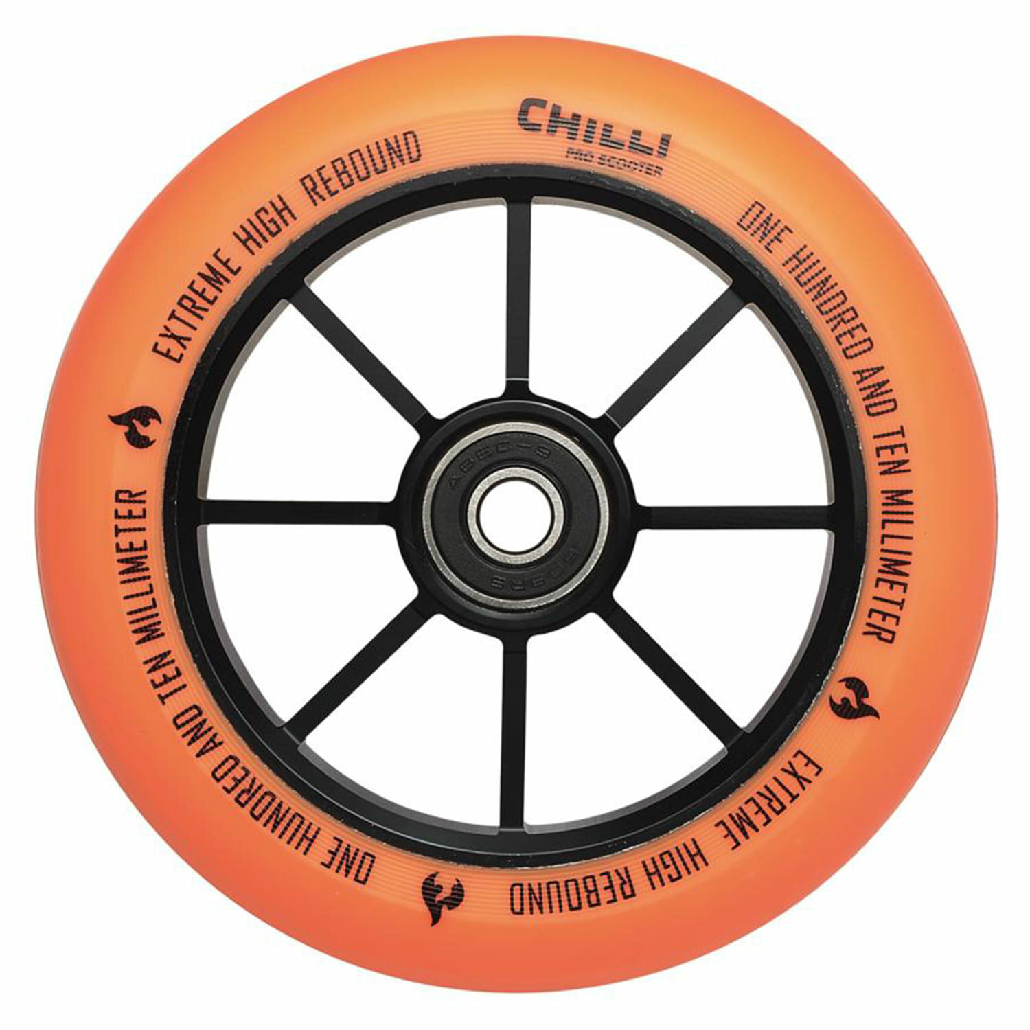 Колесо для самоката Chilli Wheel Base-110mm Orange