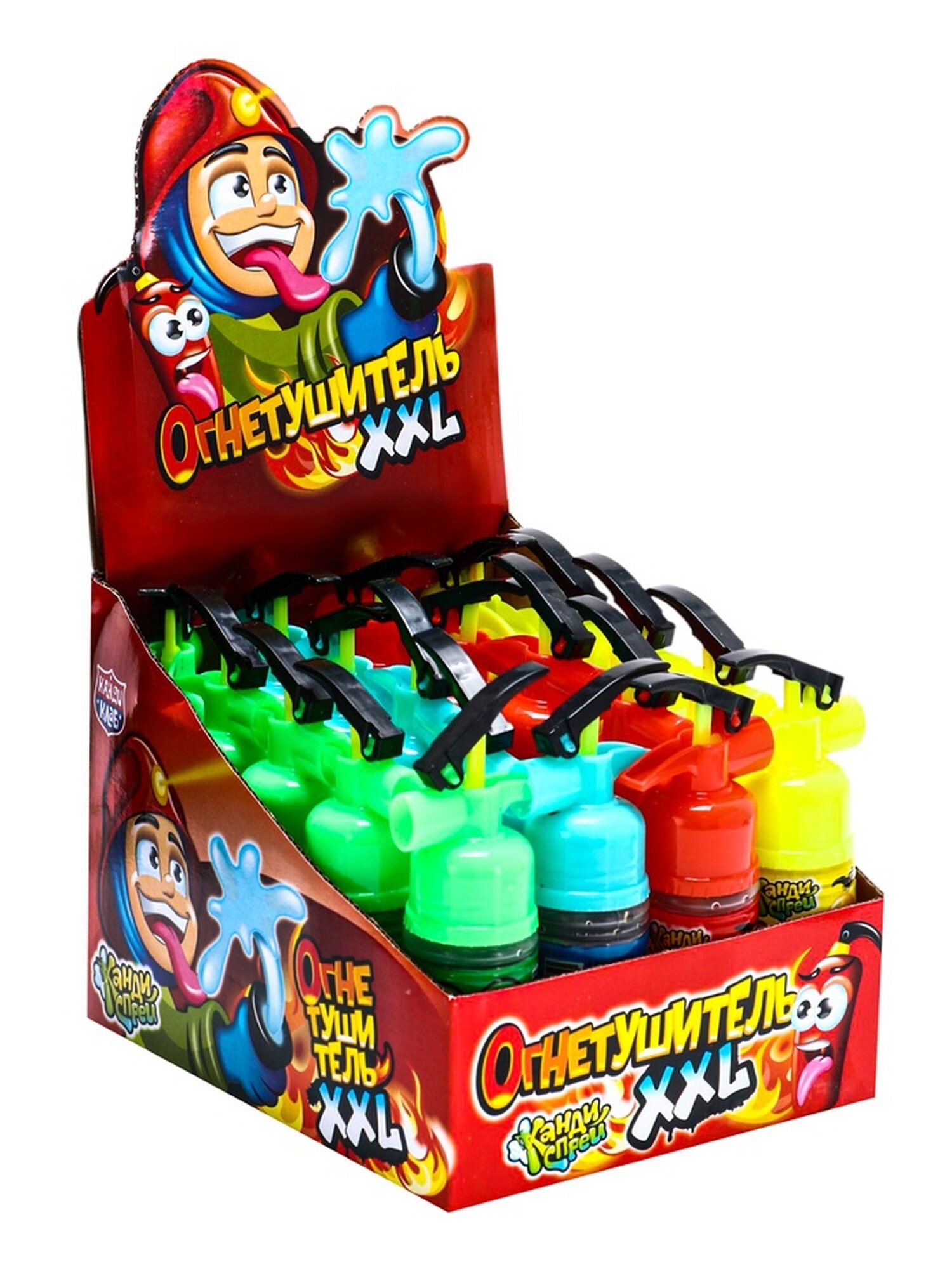 Жидкая конфета Канди Клаб "Огнетушитель XXL", фруктово-ягодная, 55мл