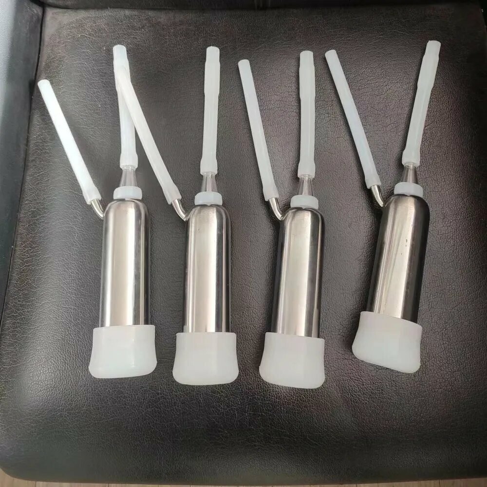 Стакан доильный нержавеющий Набор для сбора молочных пульп, Комплектующие, запчасти для доильного аппарата(4 шт)