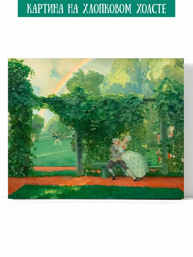 Картина/Осмеянный поцелуй. Константин Сомов