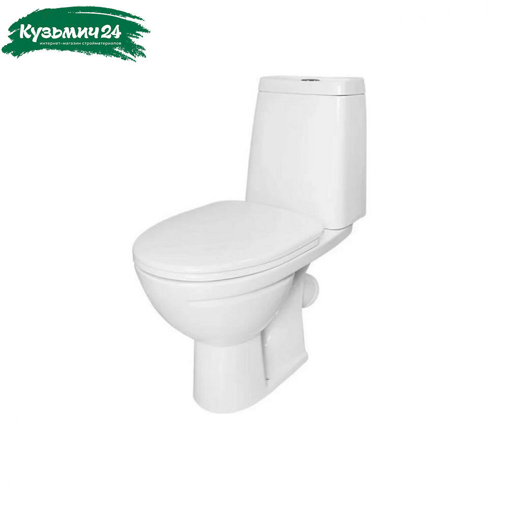 Унитаз-компакт напольный Sanita Марс безободковый комфорт MRSSACC01030413R