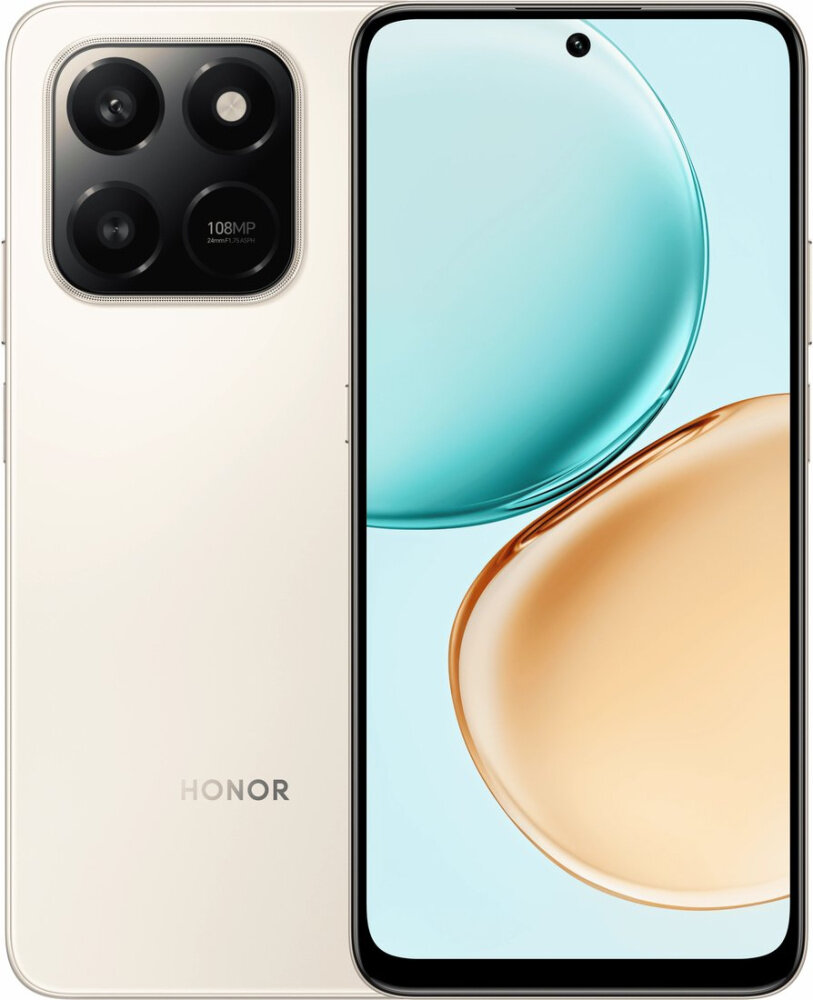 Смартфон HONOR X7d LGN-LX1 8GB/128GB международная версия (пустынное золото)