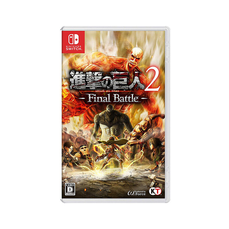 SWITCH Атака титанов 2: Финальная битва, multicolor, игра для Nintendo Switch, захватывающий сюжет, 5891211