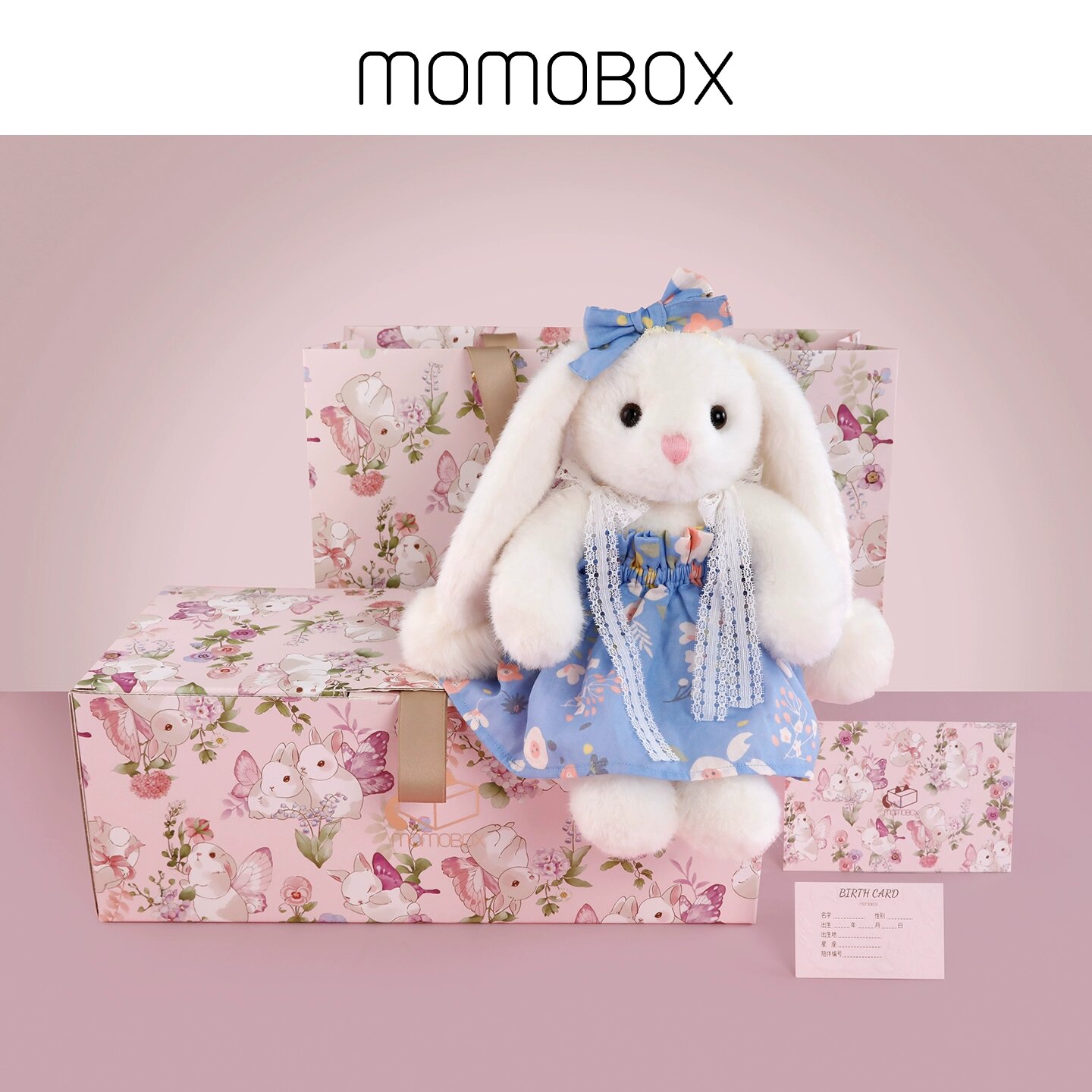 Мягкая игрушка Момо Раббит - Лаванда Энерджи Эдешн, 35 см, подарочная упаковка, идеальный подарок на день рождения для