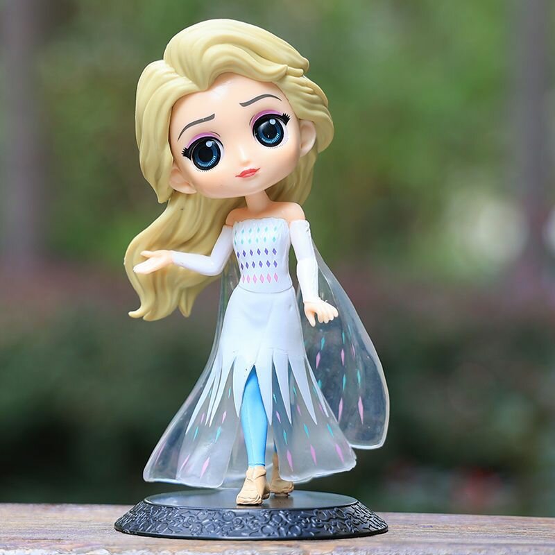 Q posket Frozen 4 Эльза Принцесса Анна Фигурка Эльзы Модель Милый Орнамент Подарок