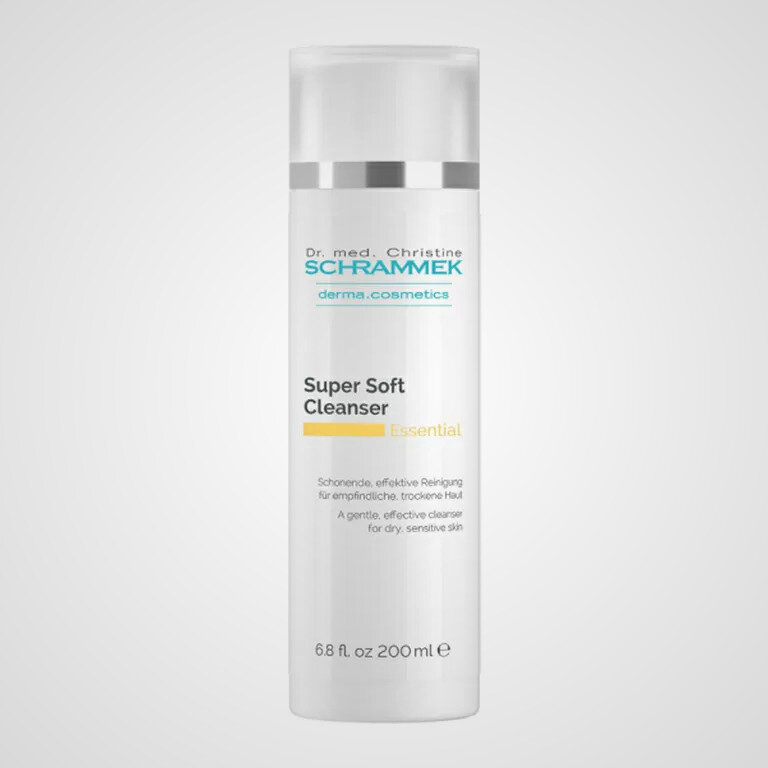 Молочко очищающее для всех типов кожи 200 мл DR. MED. CHRISTINE SCHRAMMEK Super Soft Cleanser Молочко 200 мл