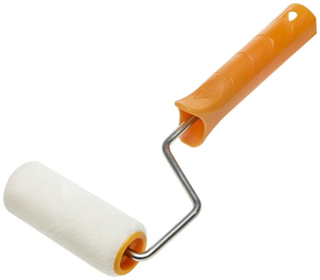 Мини-валик STAYER Velour 70 мм x 15 мм 50% акрил 50% шерсть для лаков и эмалей с бюгелем 6 мм