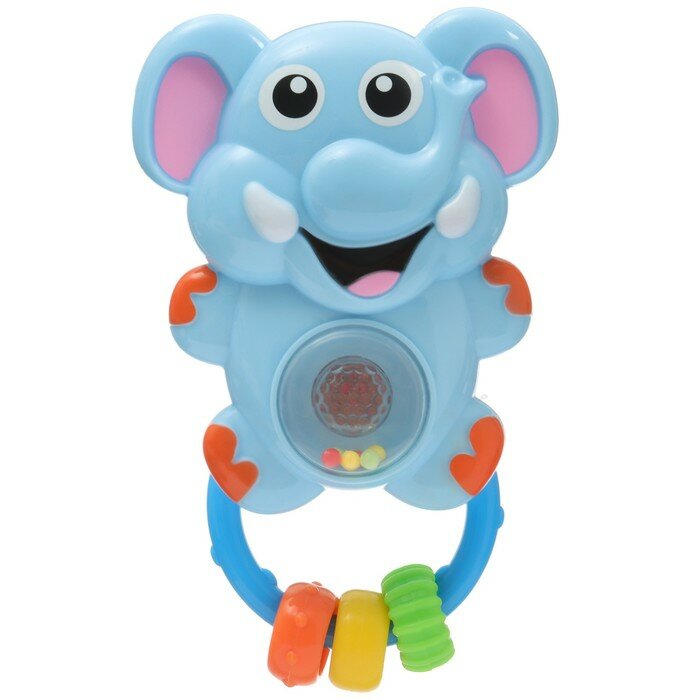 Музыкальная погремушка «Слоник», светится, Крошка Я, 7625194