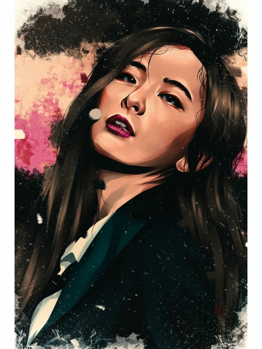 Постер "K-POP Red Velvet. Сыльги"