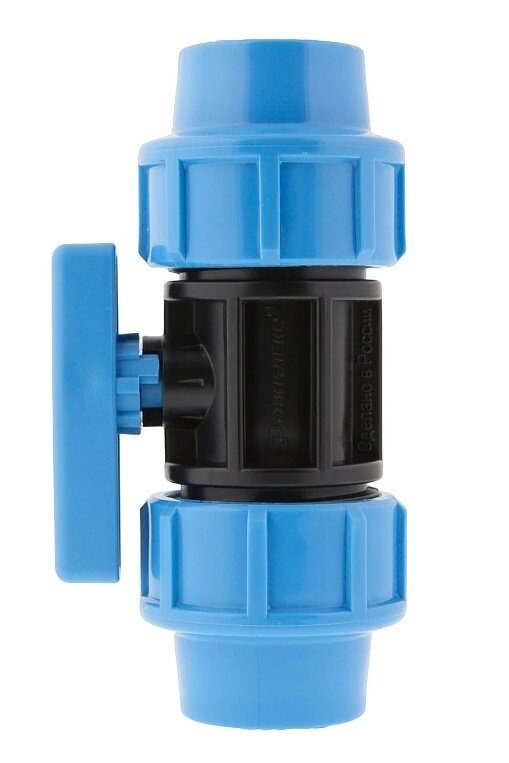 Кран шаров. ПНД 25х25 цц Джилекс