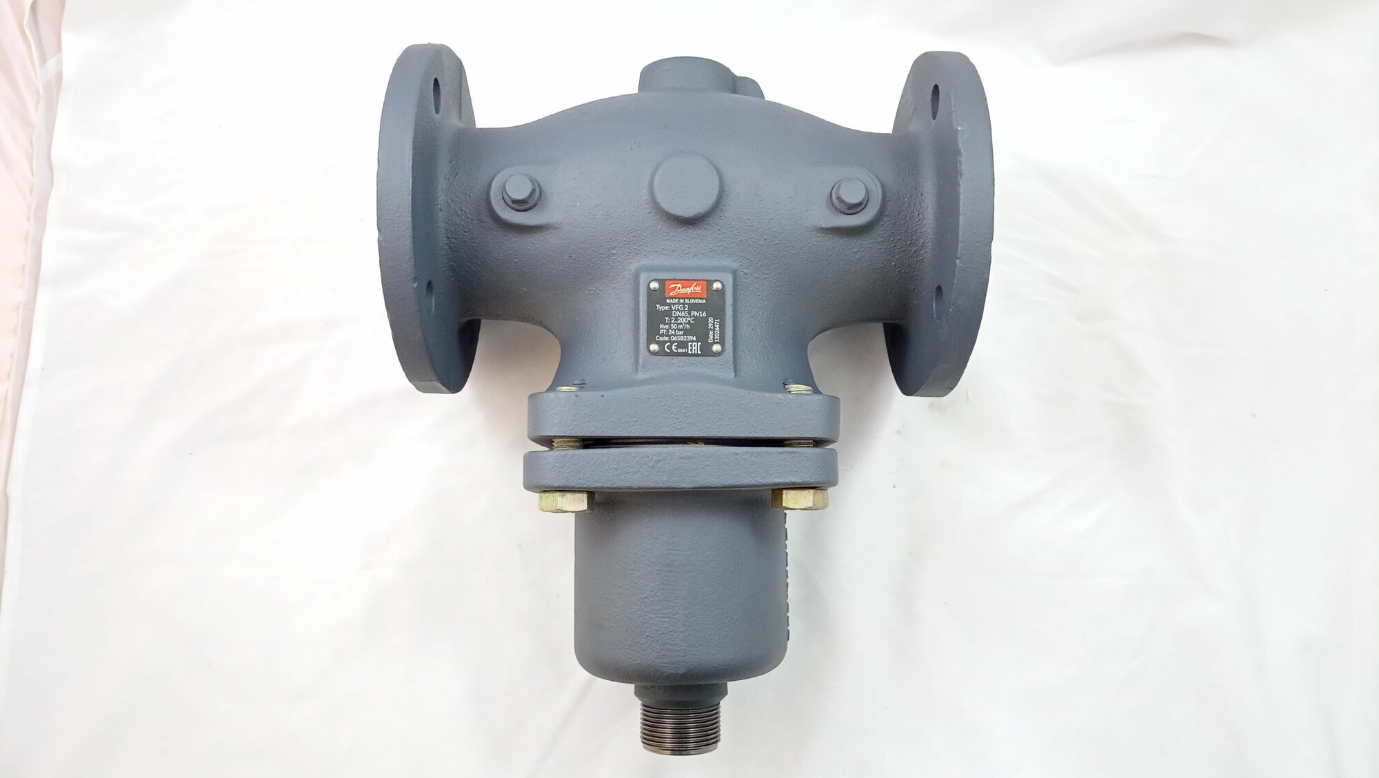 Danfoss 065B2394 Клапан регулирующий чугун VFG2 универсальный Ду 65