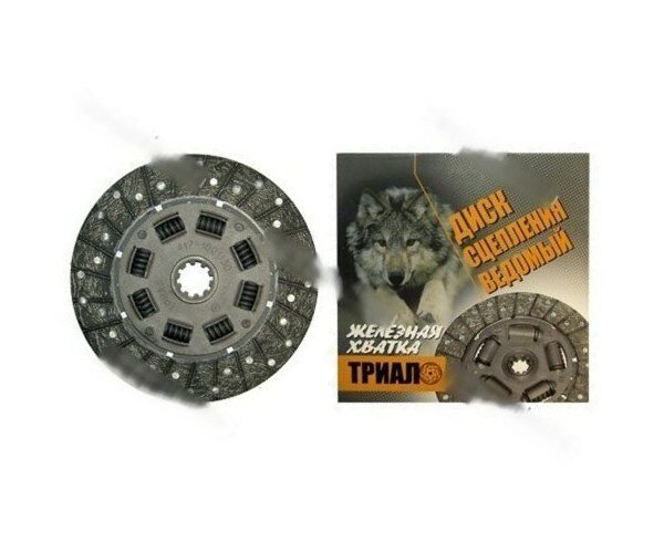 Диск сцепления уаз 417 триал под лепестковую корзину 4-х ступ 71.417-1601130