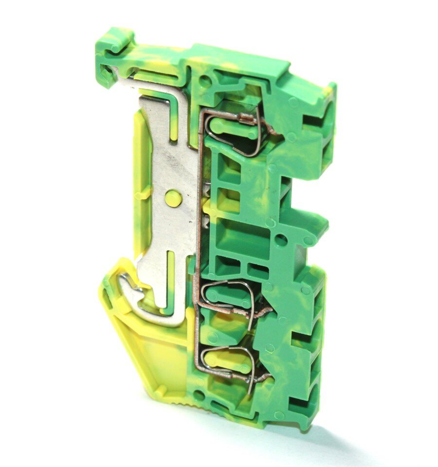 Колодка клеммная пружинная JXB-ST-2.5 3 вывода земля EKF PROxima