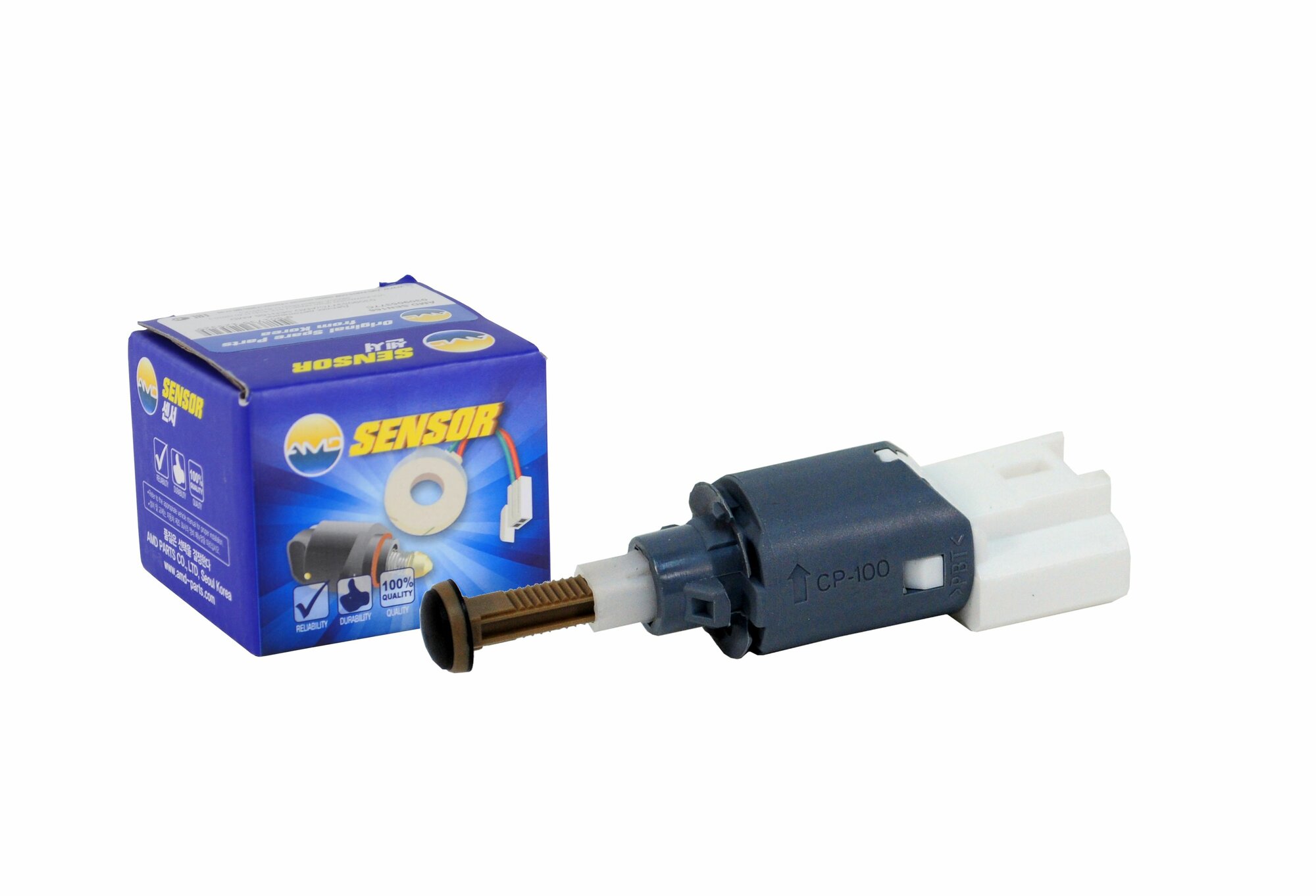 Датчик стоп-сигнала 8200168238 AMD. SEN637 для RENAULT Kangoo II 2008- Megane II 2002-2009 Master III 2010- LADA Vesta