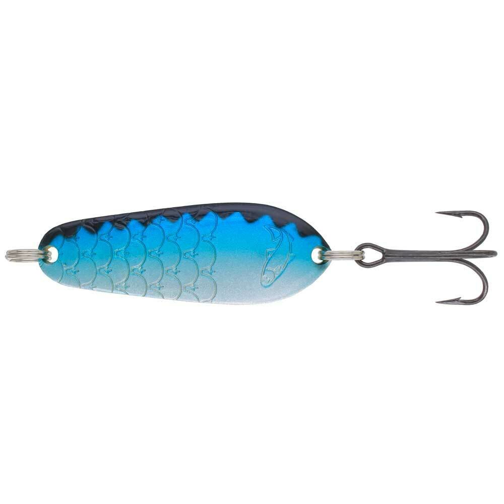 Блесна колеблющаяся Kuusamo Rasanen 50/4, BL/BLU/S-AL, UV