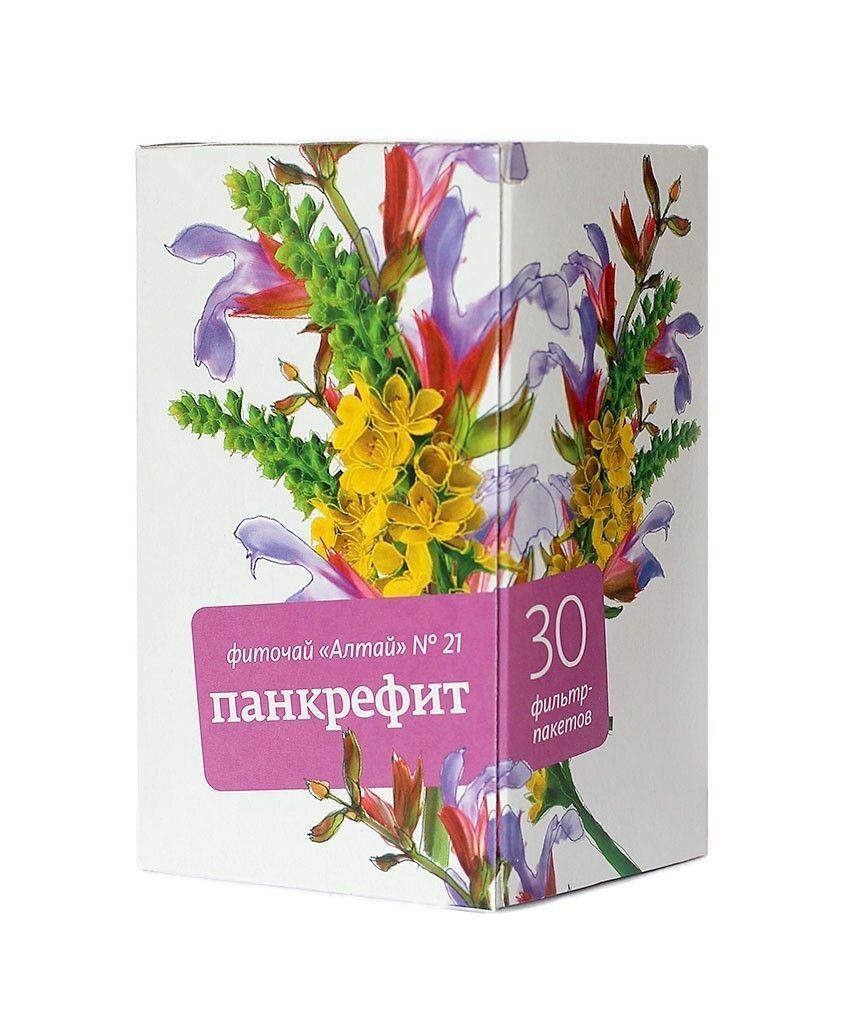 Фиточай Алтай №21 Панкрефит 30 ф/п по 2 гр, Алтайский Кедр