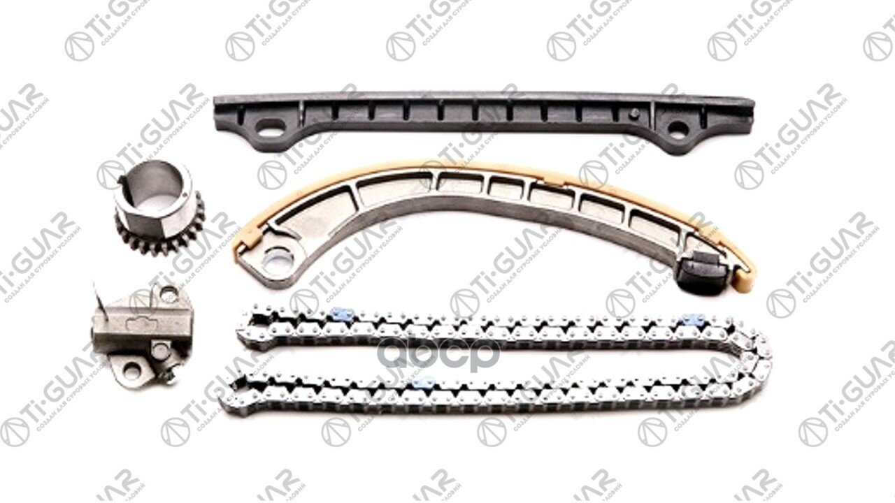 Ремкомплект ГРМ Ti-GUAR для Suzuki M13A M15A M16A 1998-; Число звеньев цепи 162; TG-ETK-084; TKSZ230C TK0047 77B0095FK Ti-Gua.