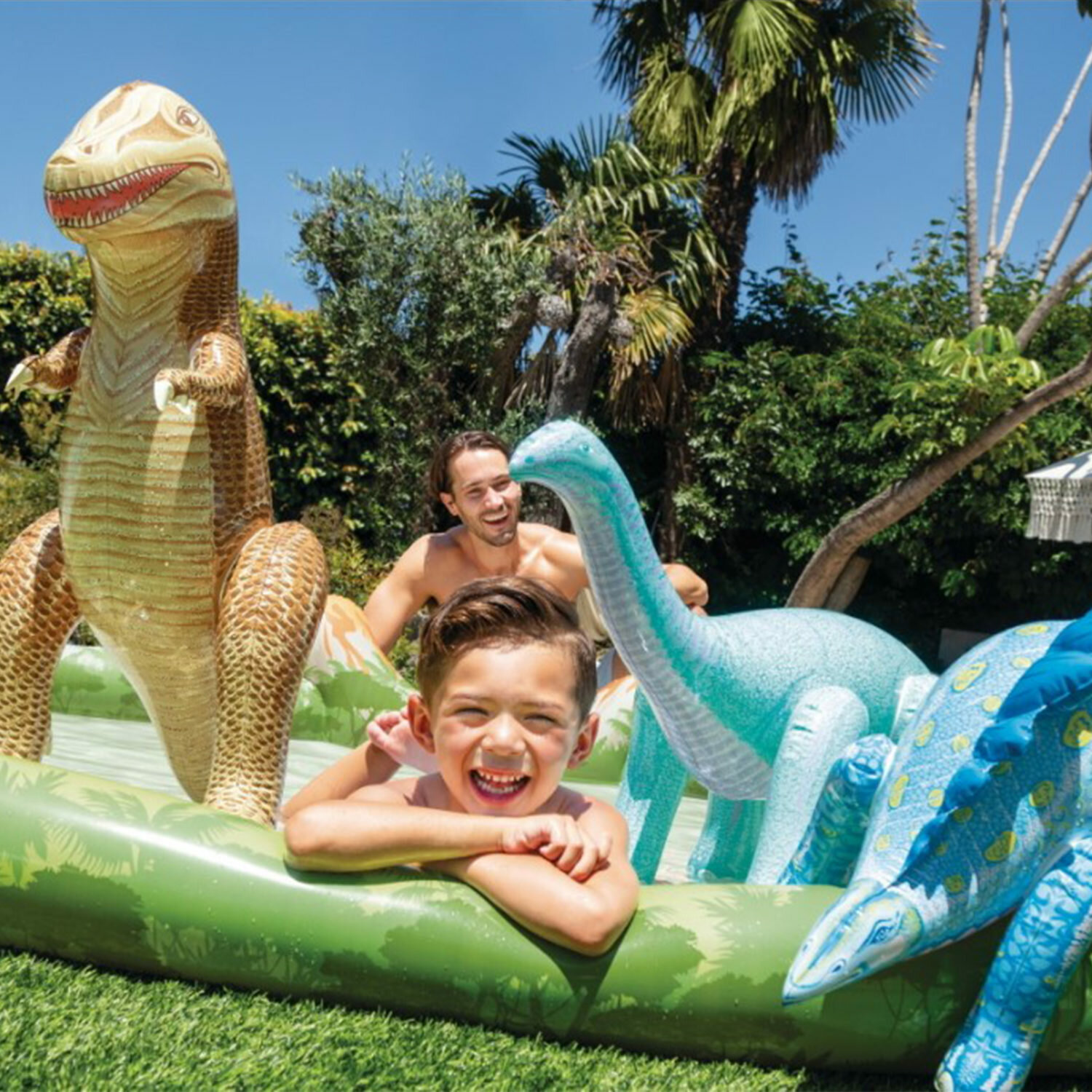 Бассейн детский надувной водный Intex Интекс для купания надувной центр от 2 лет