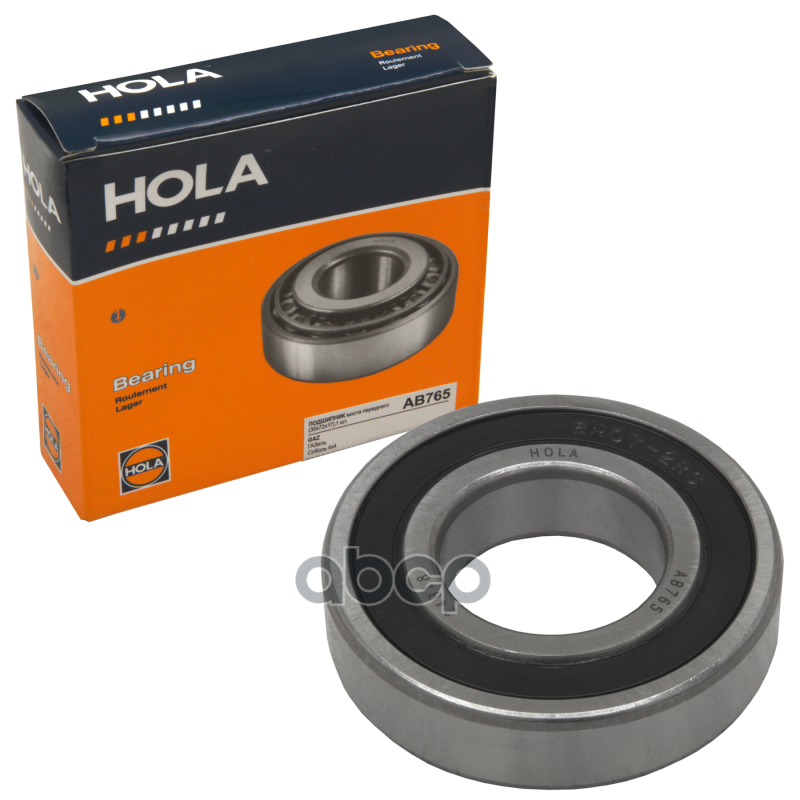 AB765 HOLA Подшипник моста переднего (35x72x17) GAZ Gazelle (3302) Sobol (2217) 4х4 (1 шт.) HOLA арт. ab765
