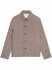 Куртка Ami Paris Houndstooth pattern single-breasted jacket, размер S, brown