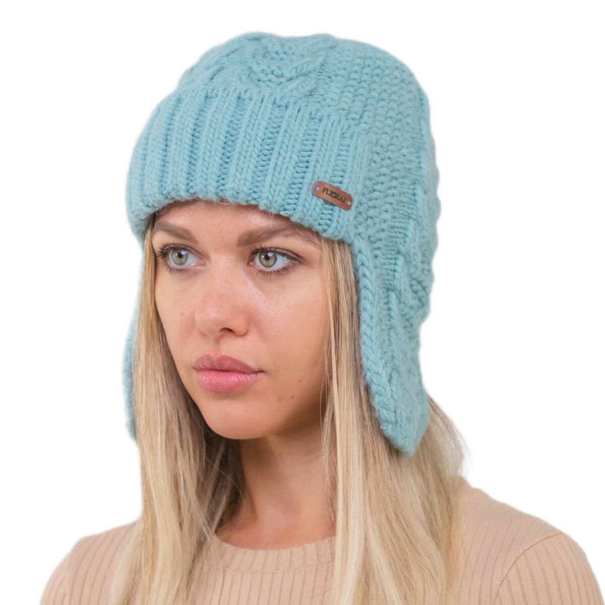 Шапка-ушанка для женщин