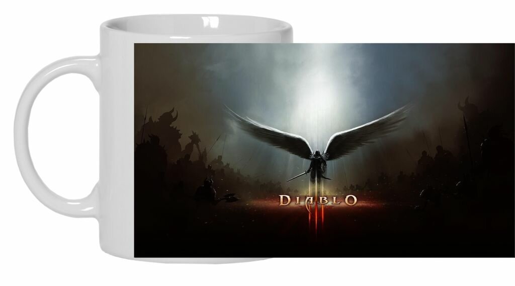 Кружка Diablo, Диабло №1, Обычная
