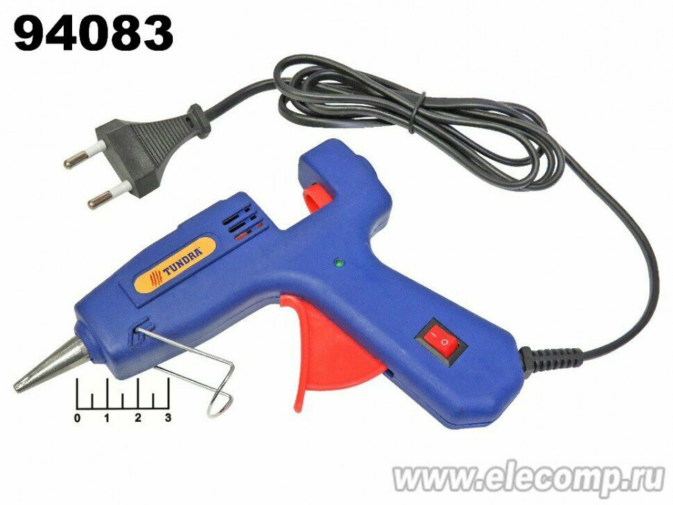 Пистолет клеевой 30W Tundra (6074033)