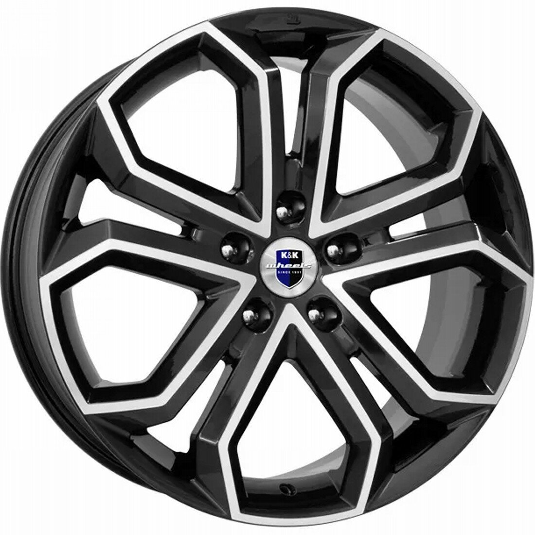 Колесный диск КиК Пандора (КС466) 8,5x19 5x130 ET38 84,1 Алмаз черный