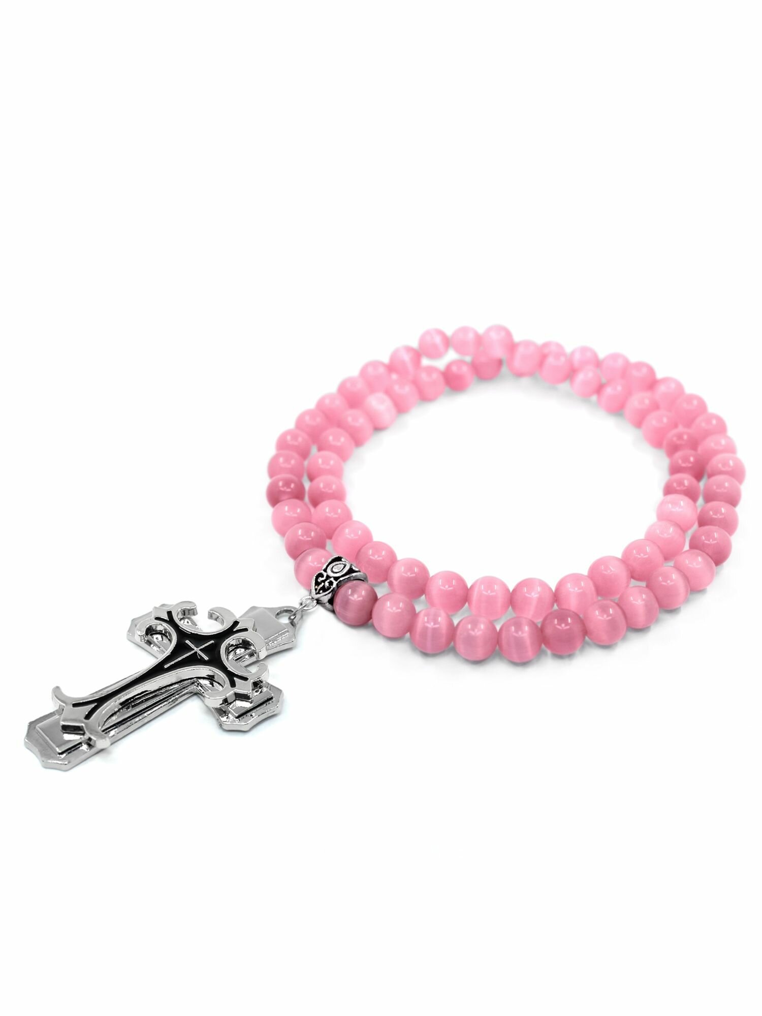 Бусы, кошачий глаз