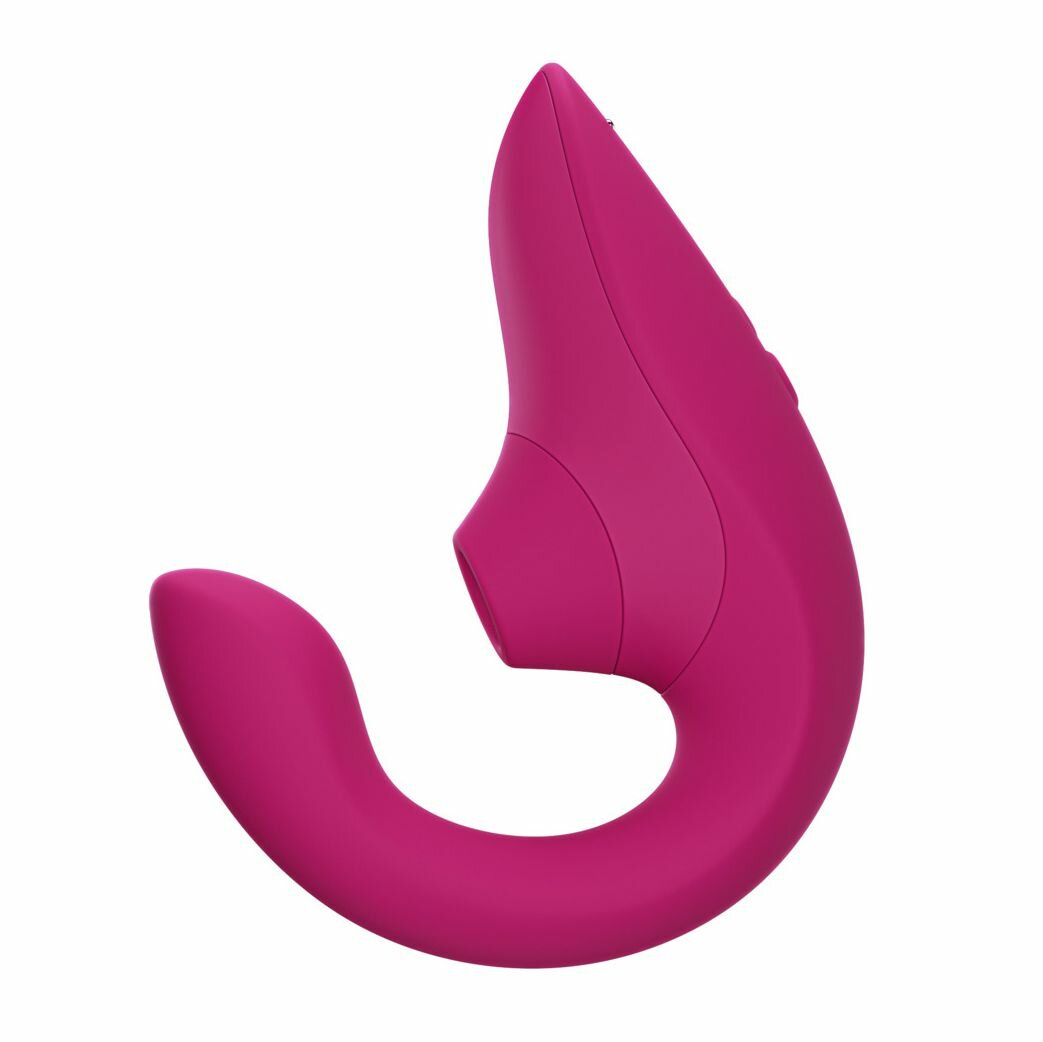 Малиновый клиторальный стимулятор Womanizer Blend, розовый