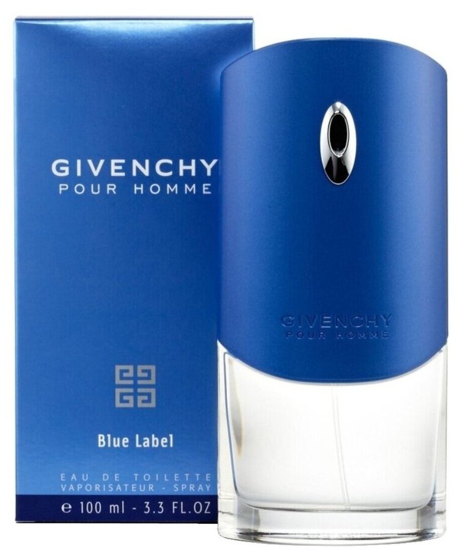 Givenchy "Blue Label" туалетная вода 100мл, аромат для мужчин