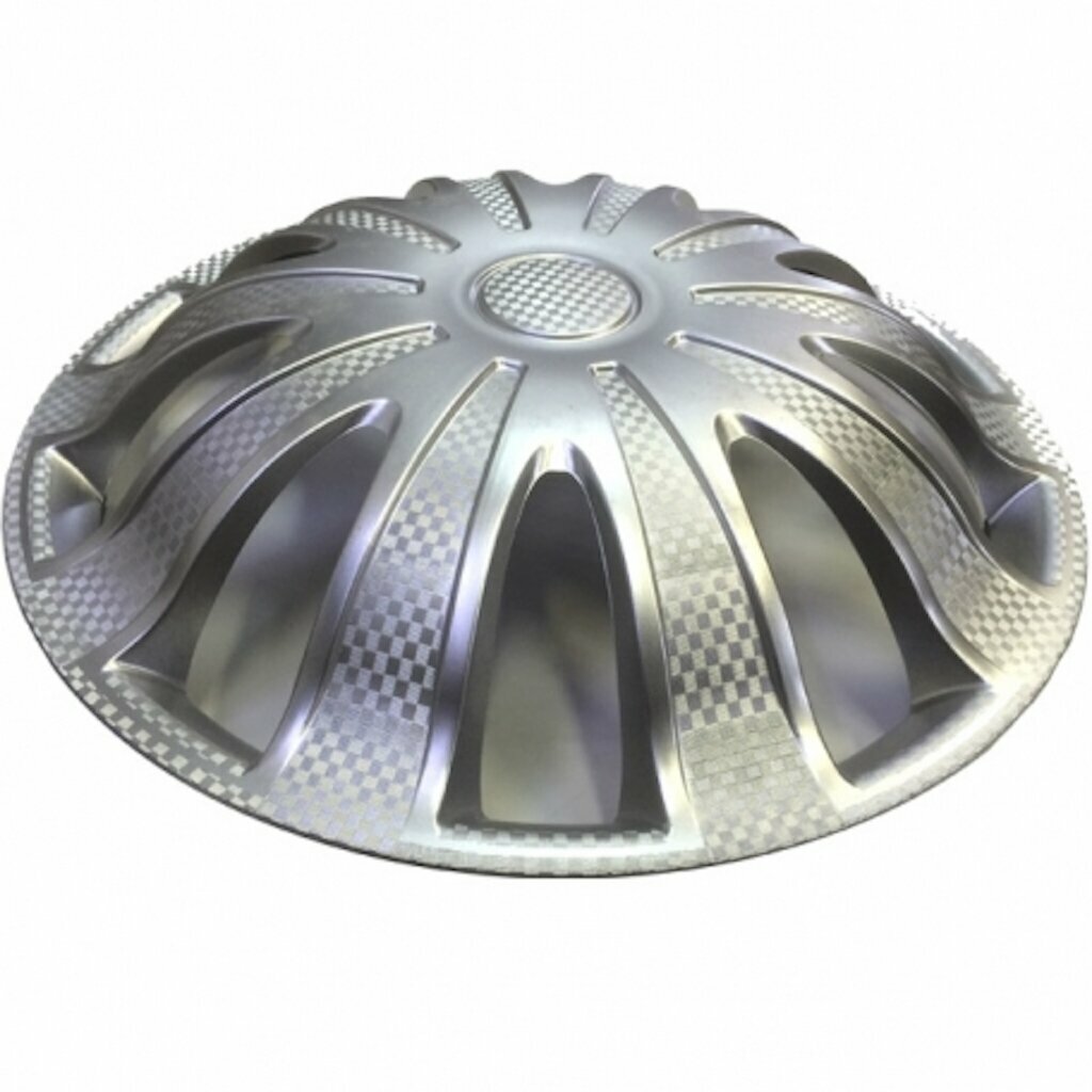 Автомобильные колпаки на диски карат выпуклые (перед) R16", в комплекте 2 колпака