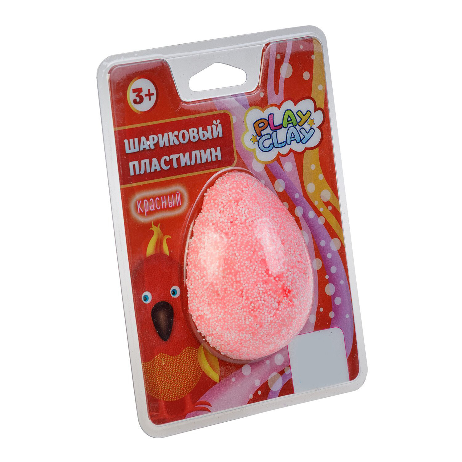 Шариковый пластилин розовый -LJ